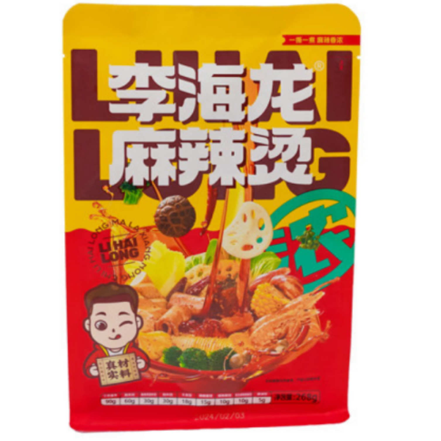 李海龙经典袋装麻辣烫387g微辣||李海龙麻辣烫|中国食品招商网